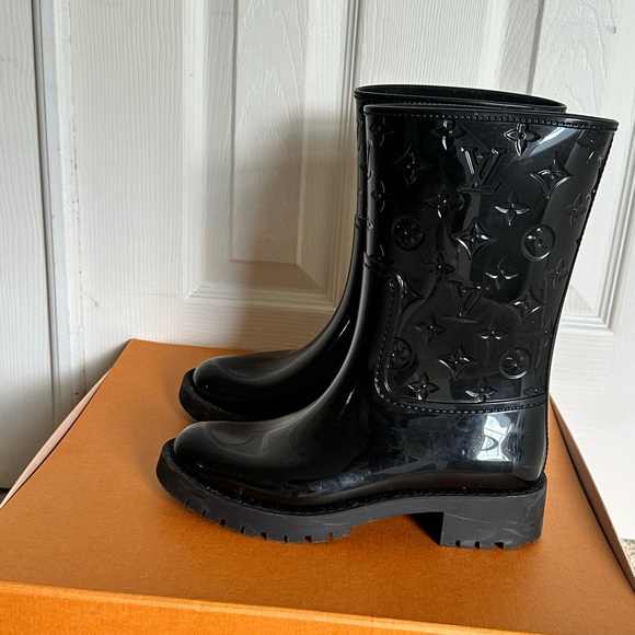 Louis Vuitton | Shoes | Louis Vuitton Drops Half Rain Boot | Poshmark
